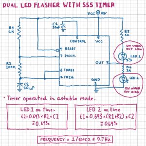 Idiot's Guide to the 555 Timer IC - @_electroidiot